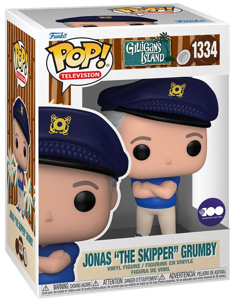 Figurine Pop L'Île aux naufragés #1334 pas cher : Jonas Grumby, le ...