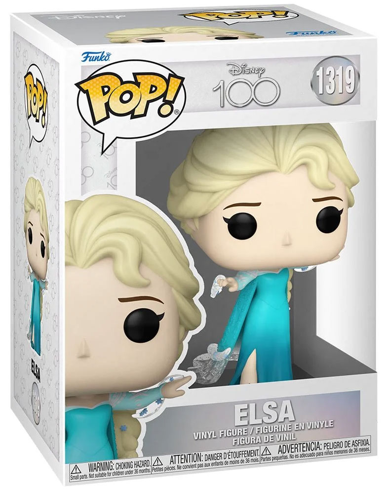 Figurine Pop 100 ans de Disney #1319 pas cher : Elsa