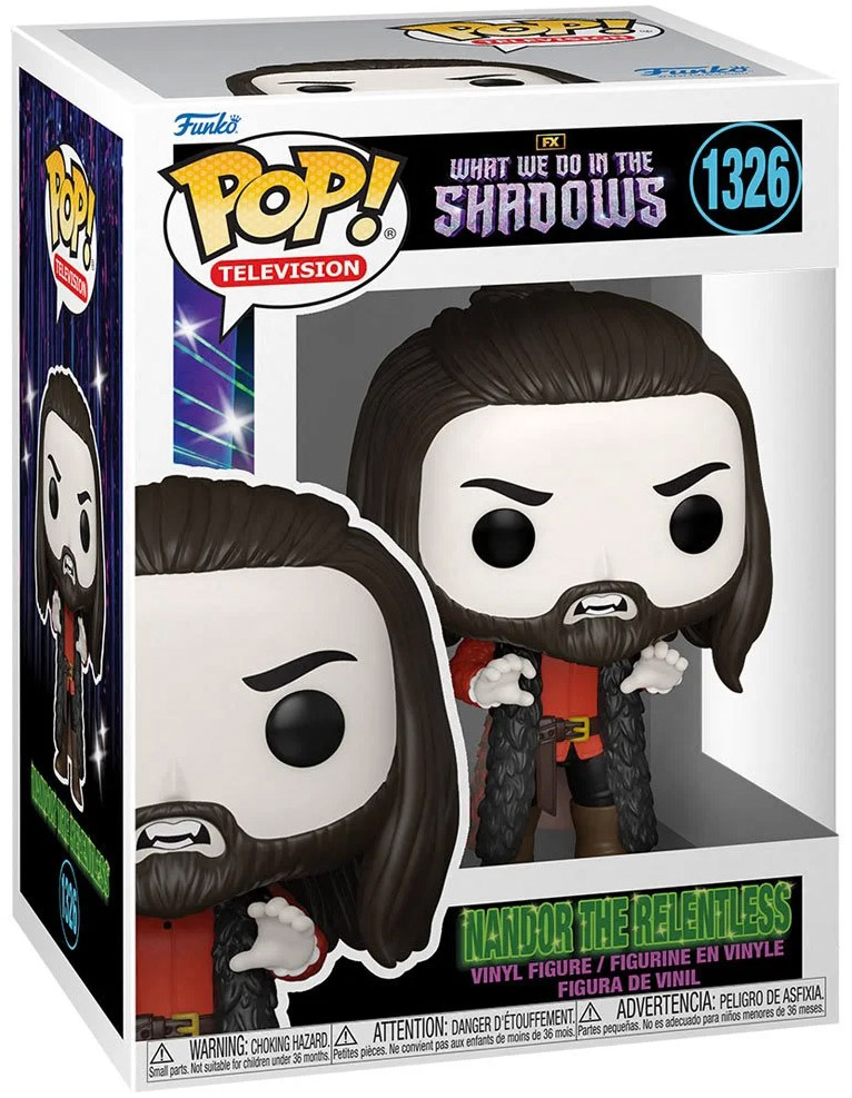 Figurine Pop What We Do in the Shadows #1326 pas cher : Nandor l'Inflexible
