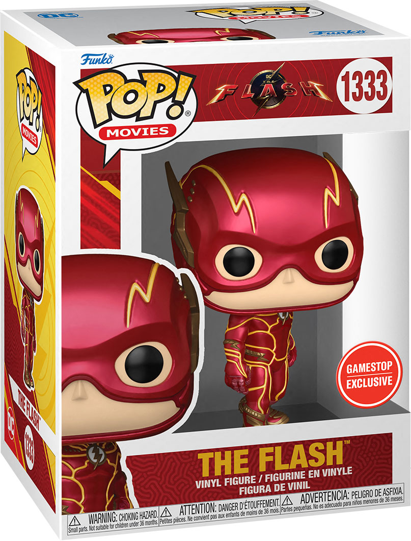 Figurine Pop The Flash [DC] #1333 pas cher : Flash - Métallique