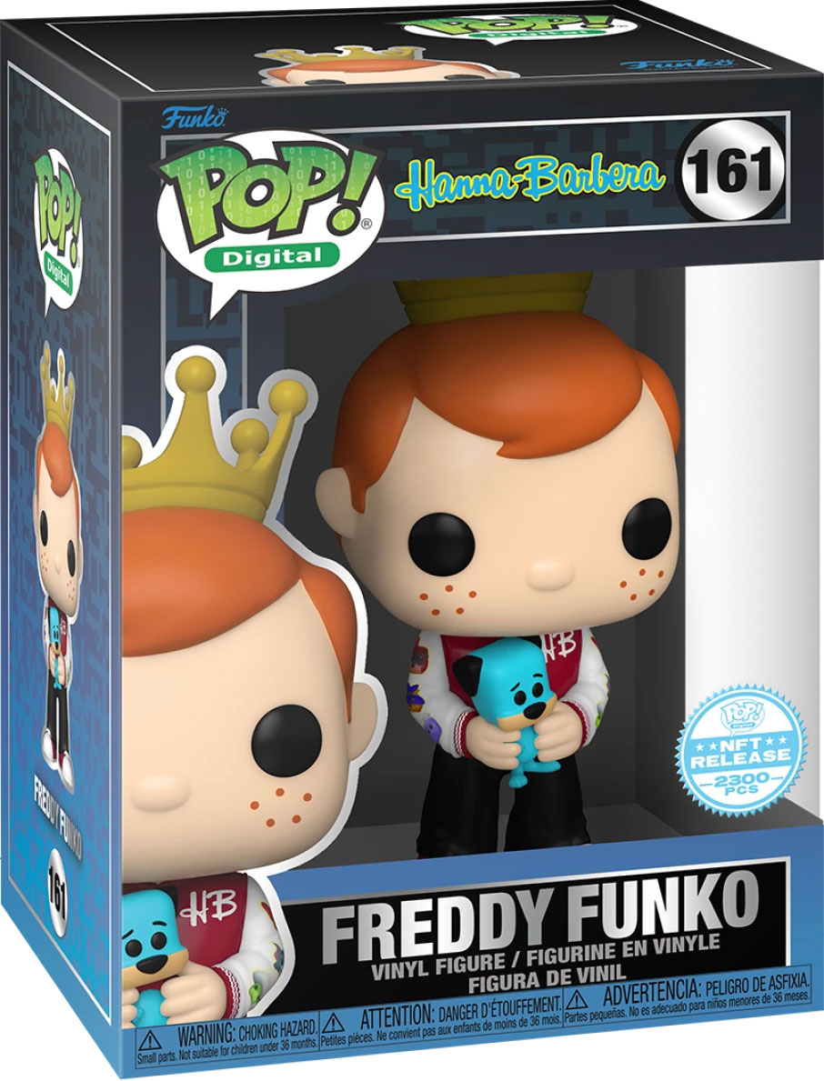 Figurine Pop Hanna-Barbera #161 pas cher : Freddy Funko - Digital Pop