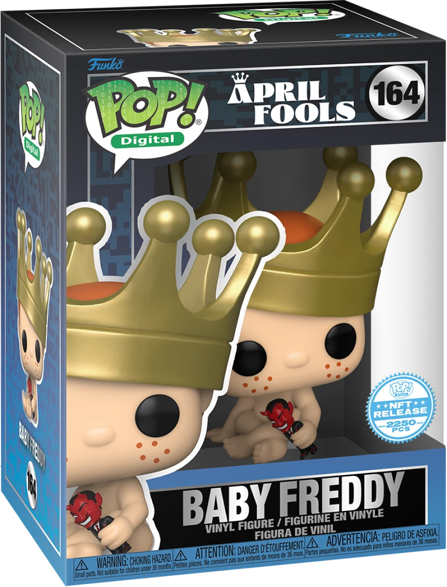 Figurine Pop Freddy Funko #164 pas cher : Bébé Freddy (Poisson d'avril ...
