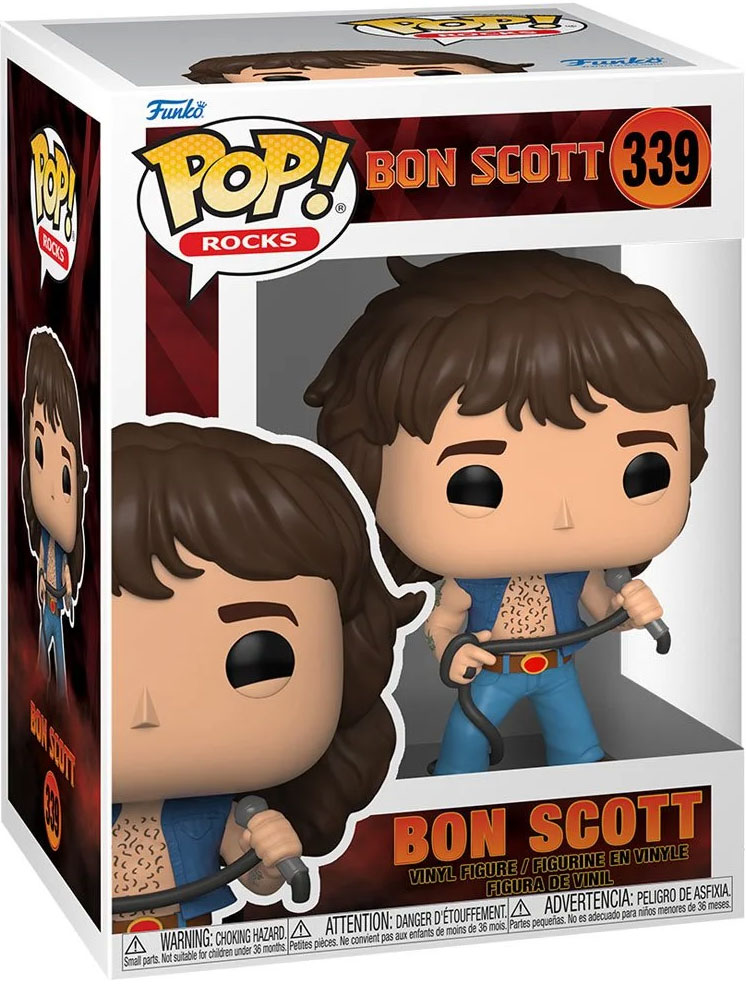 Figurine Pop AC/DC #339 pas cher : Bon Scott