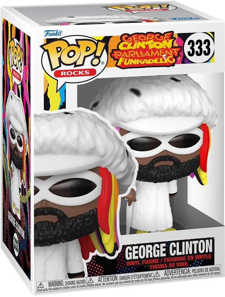 Figurine Pop George Clinton Parliament Funkadelic #333 pas cher ...