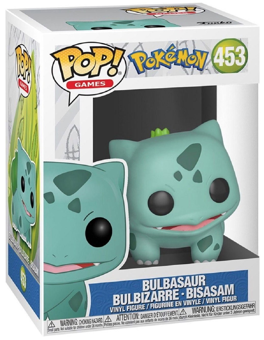 Figurine Pop Pokémon #453 pas cher : Bulbasaur - Bulbizarre - Bisasam ...