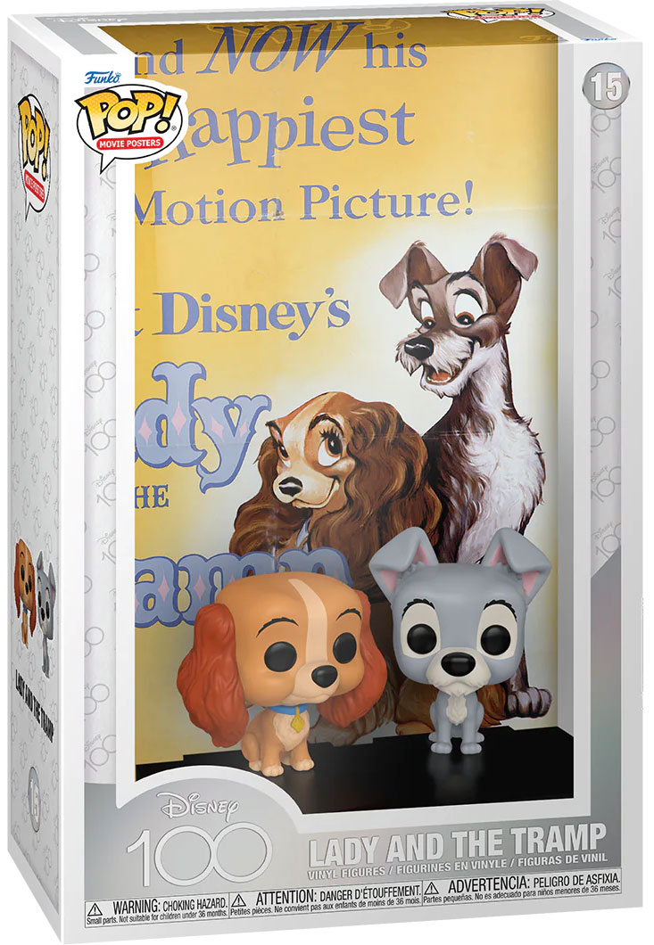Figurine Pop 100 ans de Disney #15 pas cher : La Belle et le Clochard ...