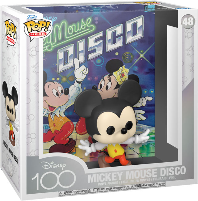 Figurine Pop 100 ans de Disney #48 pas cher : Mickey Mouse Disco - Album