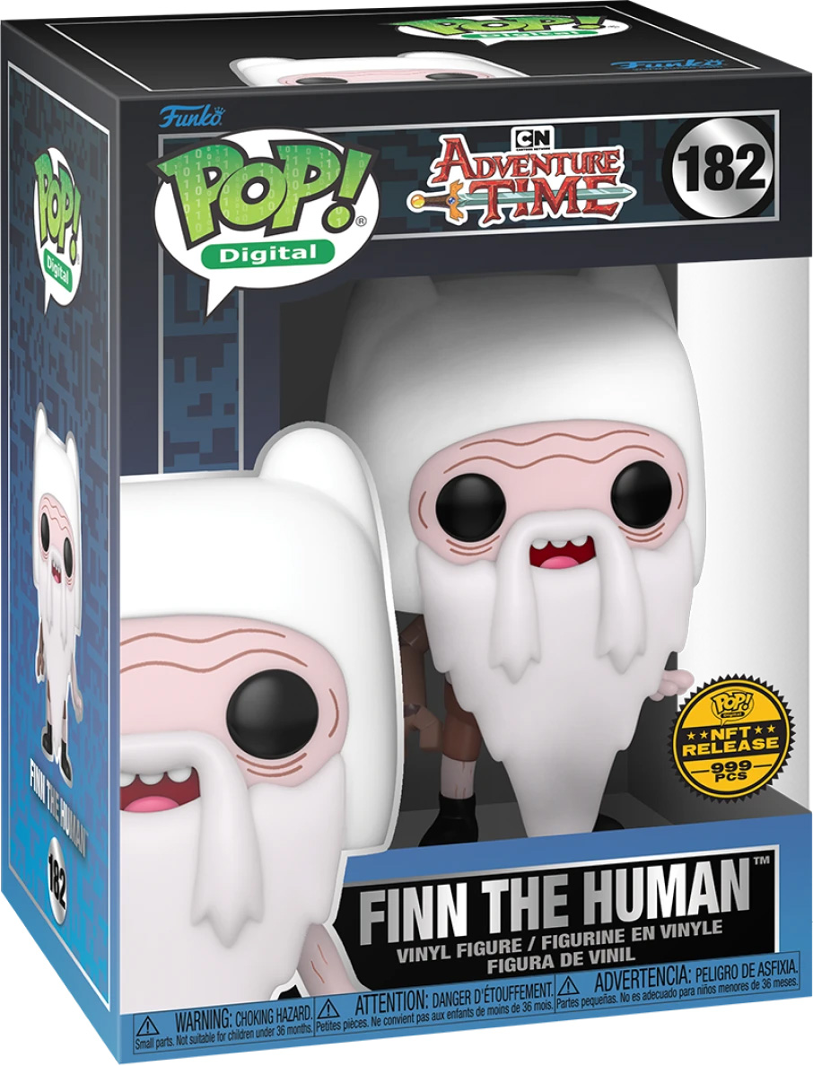 Figurine Pop Adventure Time #182 pas cher : Finn l'humain - Digital Pop