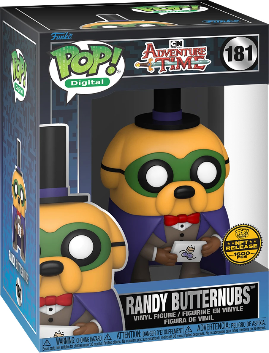 Figurine Pop Adventure Time #181 pas cher : Randy Butternubs - Digital Pop