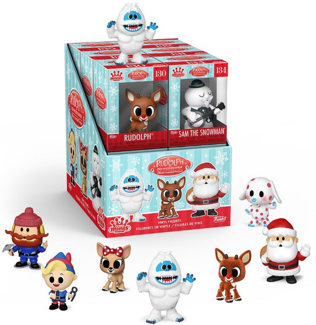 Figurine Mystery Minis Rudolphe le renne au nez rouge (1964) pas cher ...