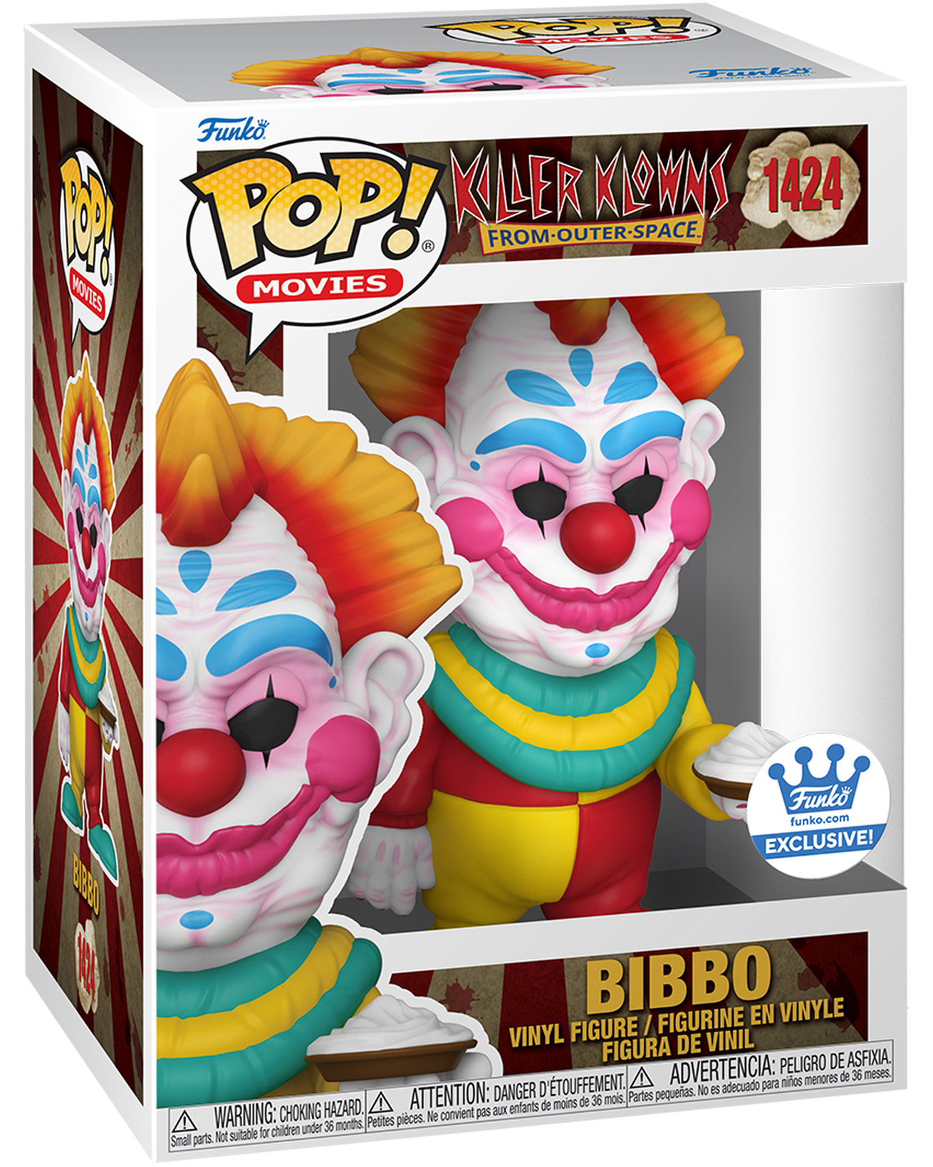 Figurine Pop Les Clowns tueurs venus d'ailleurs #1424 pas cher : Bibbo