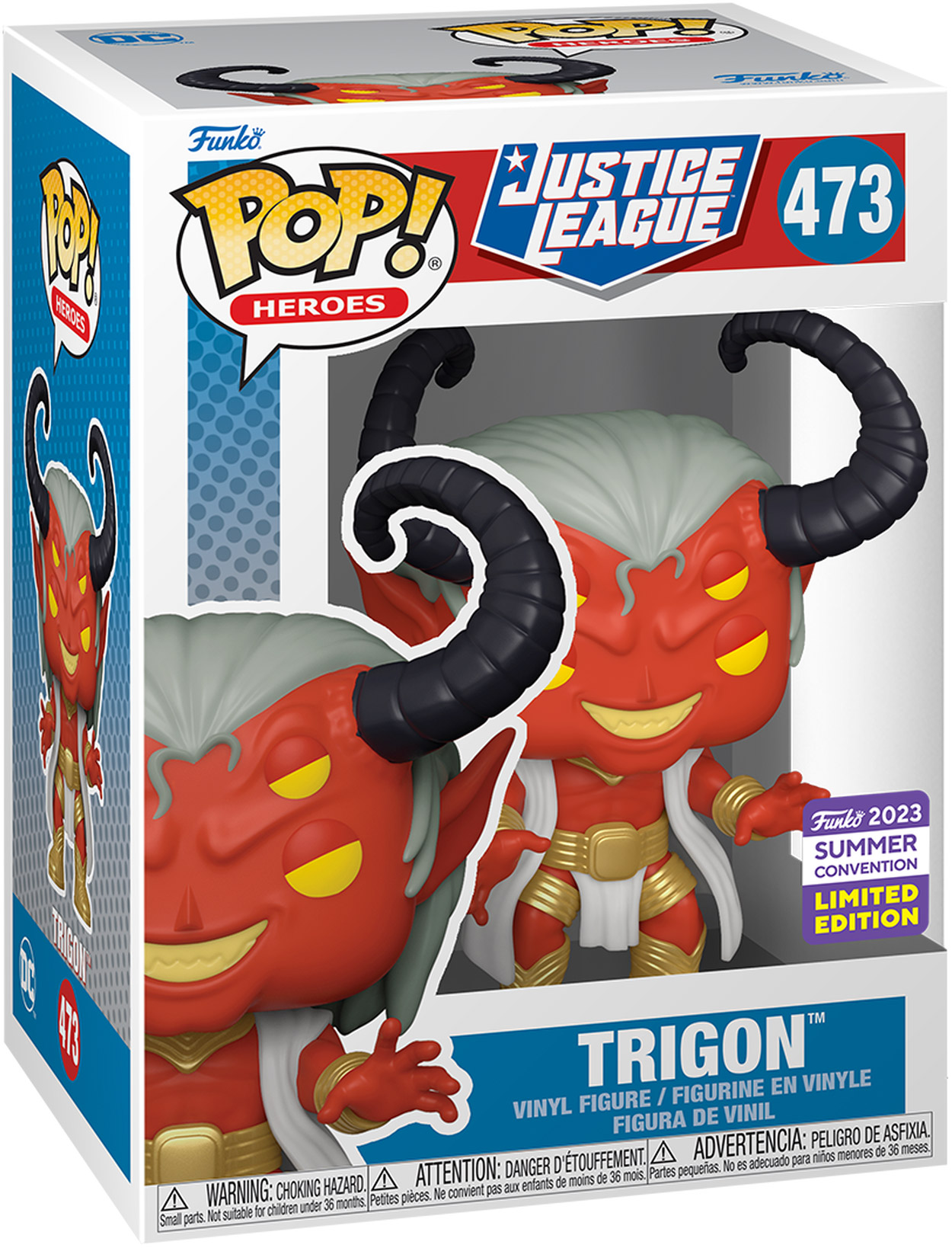 Figurine Pop Justice League [DC] #473 pas cher : Trigon