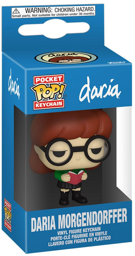 Figurine Pop Daria pas cher : Daria Morgendorffer - Porte-clés