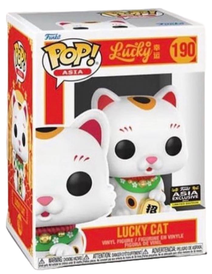 Figurine Pop Funko Pop Asia #190 pas cher : Chat Chanceux