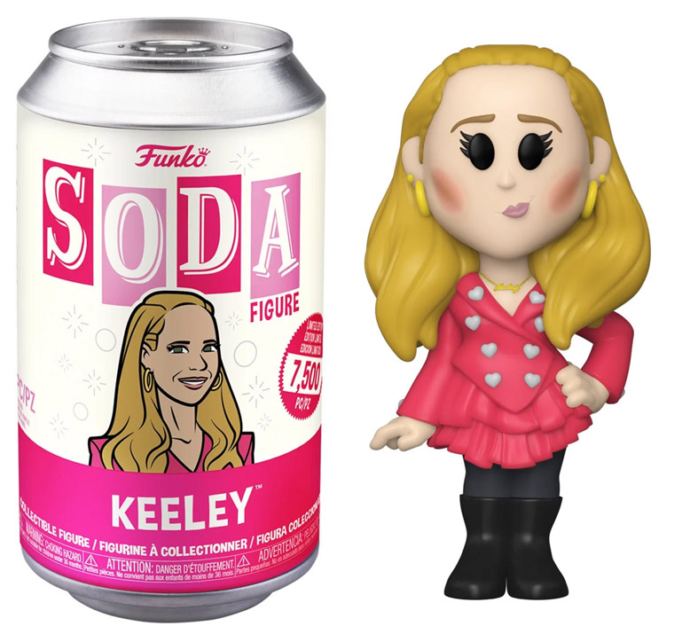 Figurine Soda Ted Lasso pas cher : Keeley (Canette Rose)