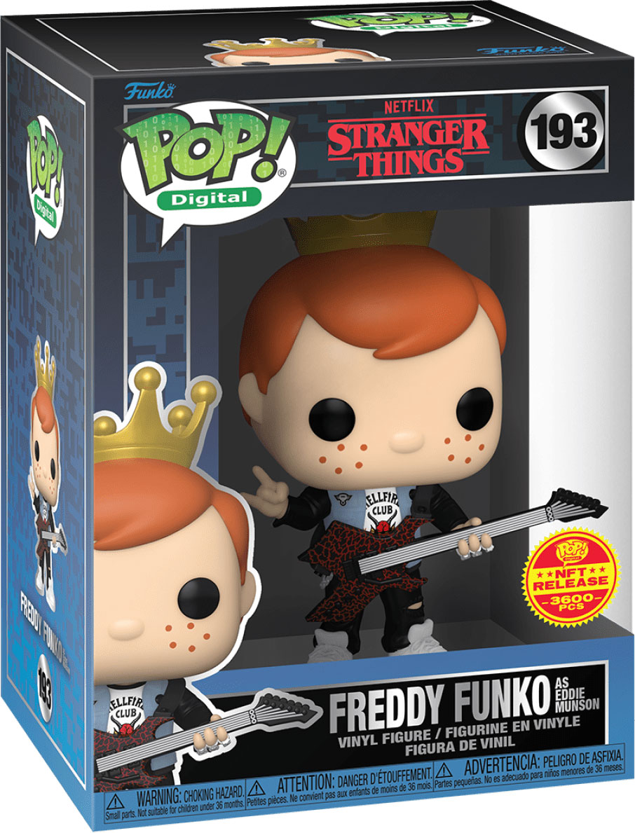 Figurine Pop Stranger Things #193 pas cher : Freddy Funko en Eddie ...
