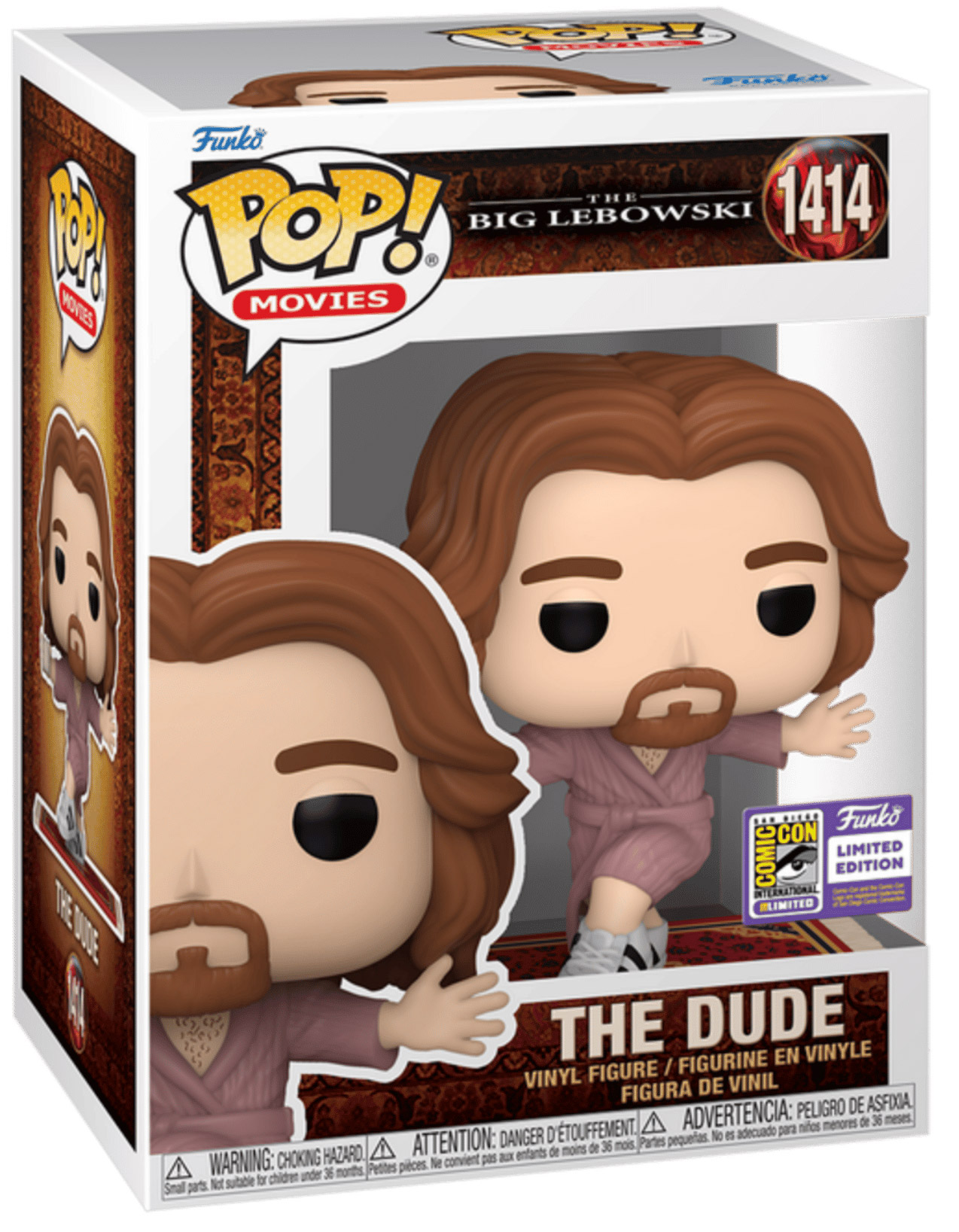 Figurine Pop The Big Lebowski #1414 pas cher : Jeff “Le Dude”