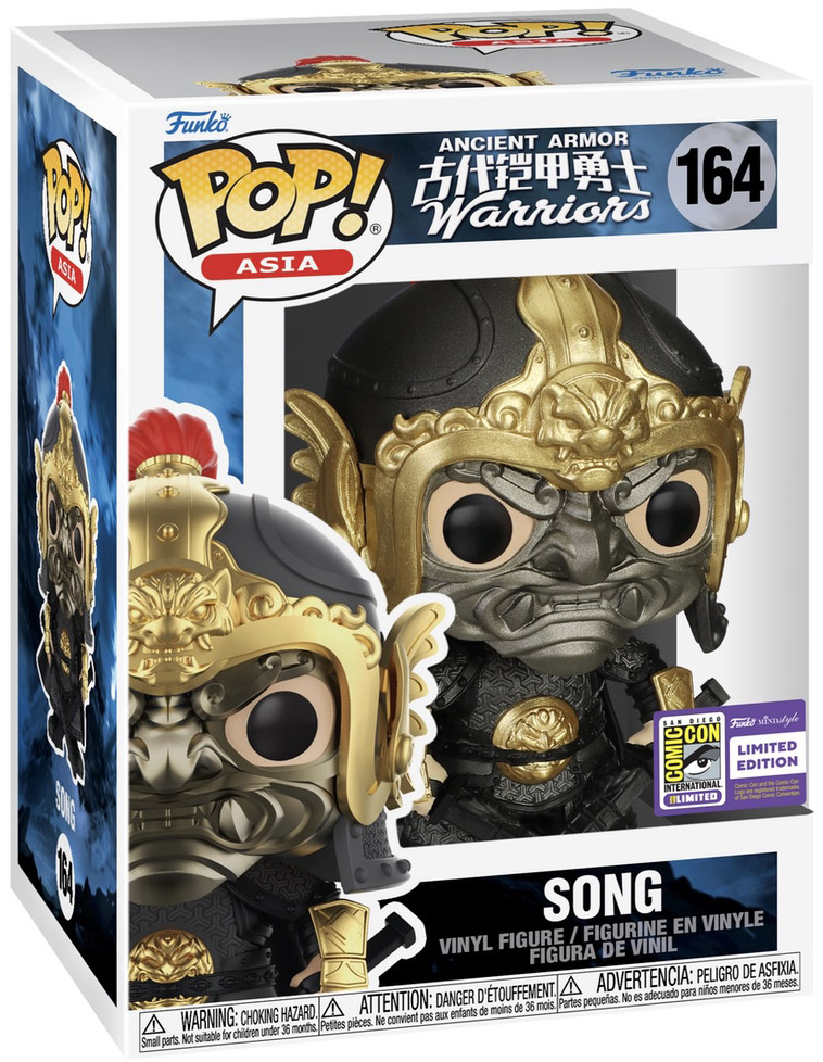 Figurine Pop Funko Pop Asia #164 pas cher : Ancient Armor Warriors - Song