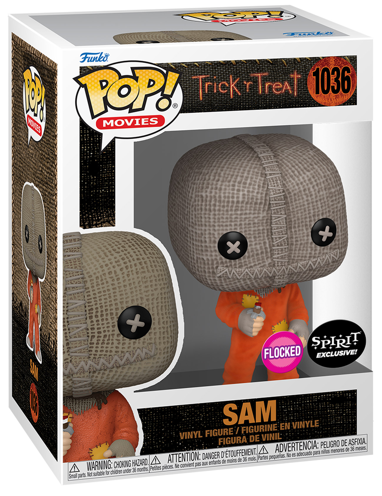 Figurine Pop Trick 'r Treat #1036 pas cher : Sam - Flocked