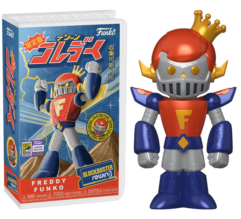 Figurine Blockbuster Rewind Freddy Funko pas cher : Freddy Funko (Mecha)