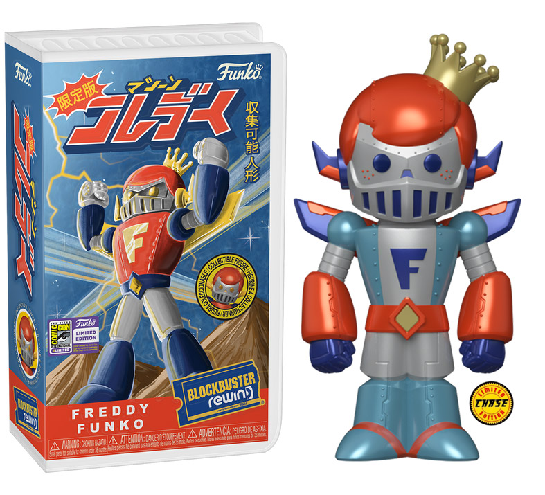 Figurine Blockbuster Rewind Freddy Funko pas cher : Freddy Funko (Mecha ...