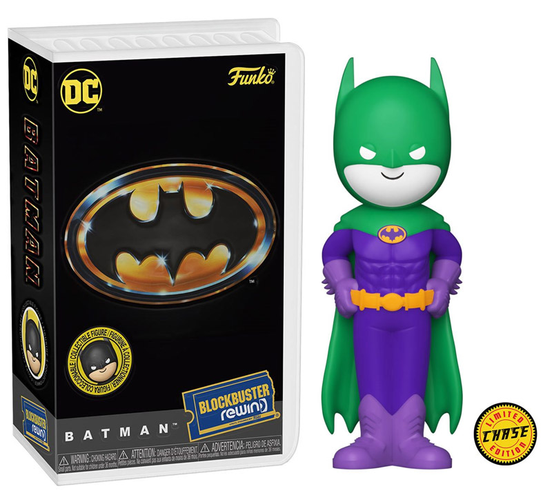 Figurine Blockbuster Rewind Batman [DC] pas cher : Batman 1989 [Chase]