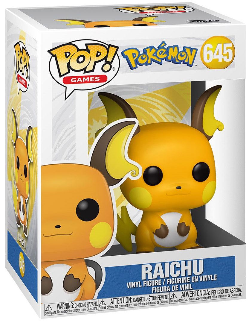 Figurine Pop Pokémon #645 pas cher : Raichu (EMEA)