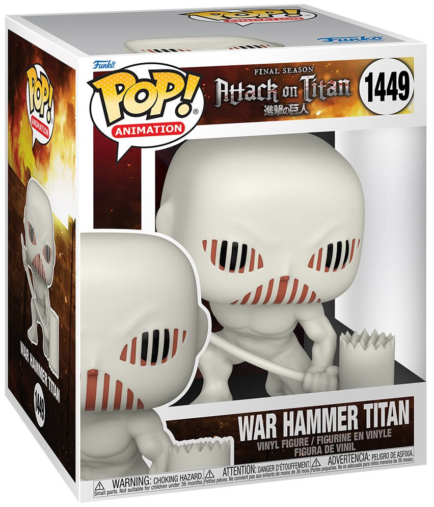 Figurine Pop L'Attaque des Titans (SNK) #1449 pas cher : Le titan ...
