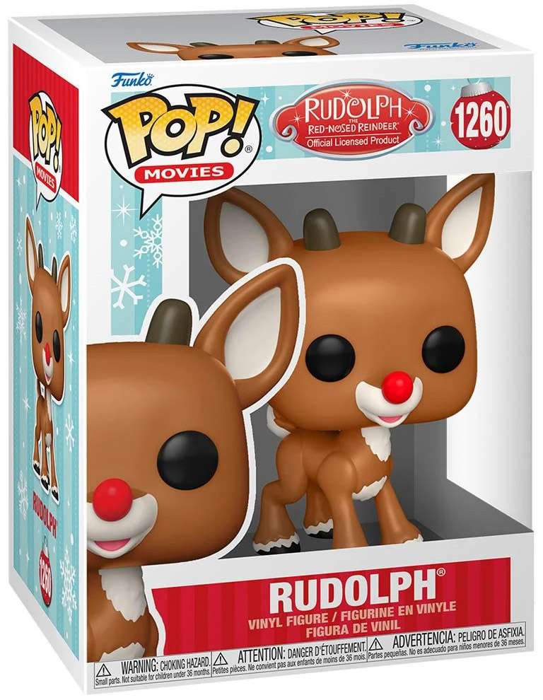 Figurine Pop Rudolphe le renne au nez rouge (1964) #1260 pas cher : Rudolph