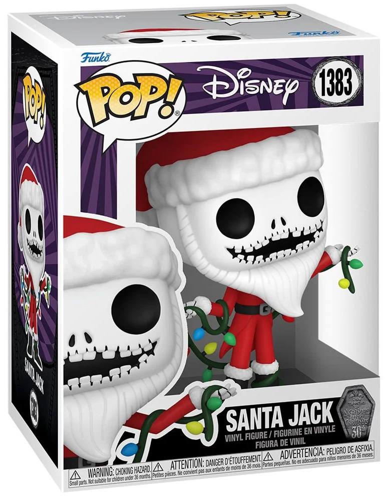 Figurine Pop L'étrange Noël de M. Jack [Disney] #1383 pas cher : Jack ...