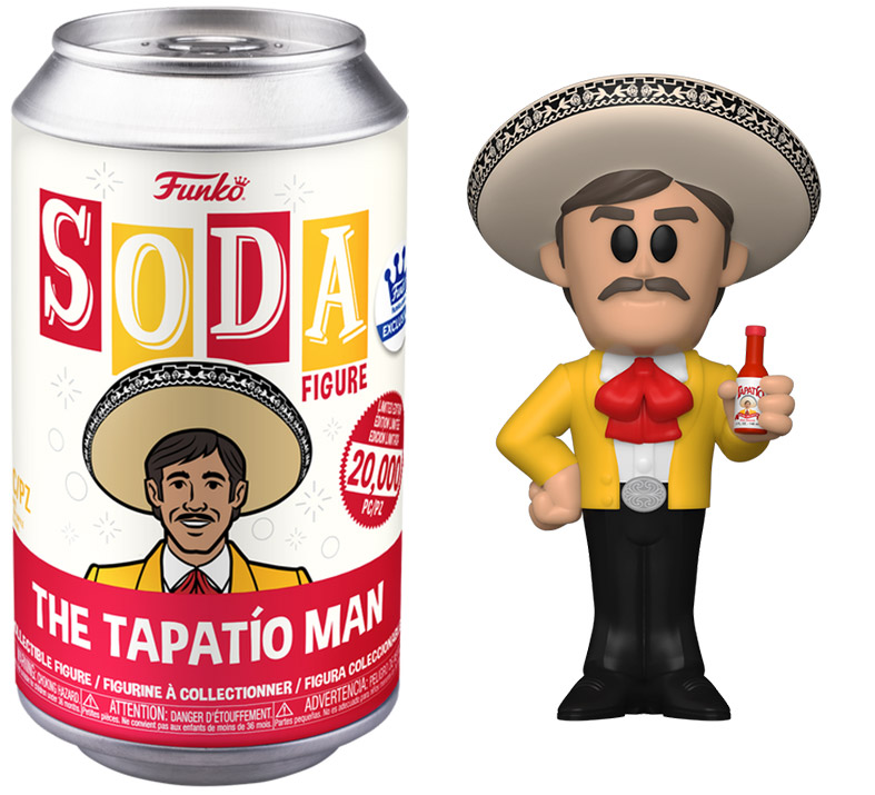 Figurine Soda Icônes de Pub pas cher : The Tapatio Man (Canette Rouge)