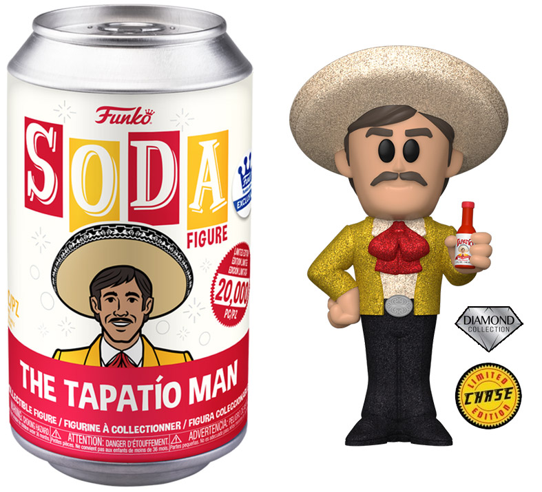 Figurine Soda Icônes de Pub pas cher : The Tapatio Man (Canette Rouge ...