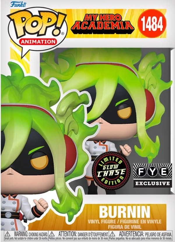 Figurine Pop My Hero Academia #1484 pas cher : Burnin [Chase]