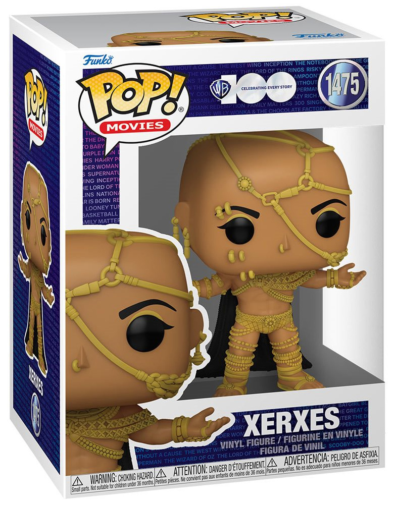 Figurine Pop Warner Bros 100 ans #1475 pas cher : Xerxes (300)