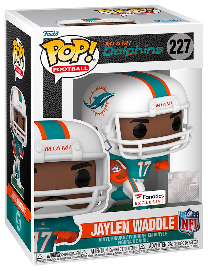 Figurine Pop NFL #227 pas cher : Jaylen Waddle Figurine Pop NFL #227 pas cher : Jaylen Waddle