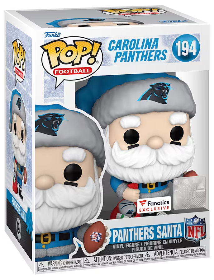 Figurine Pop NFL #194 pas cher : Père Noël Panthers