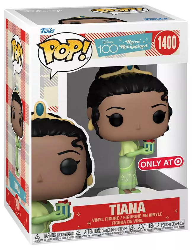 Figurine Pop 100 ans de Disney #1400 pas cher : Tiana (Retro Reimagined)