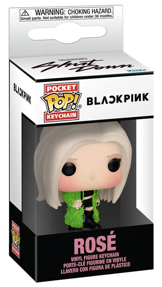 Figurine Pop Blackpink pas cher : Rosé - Porte-clés