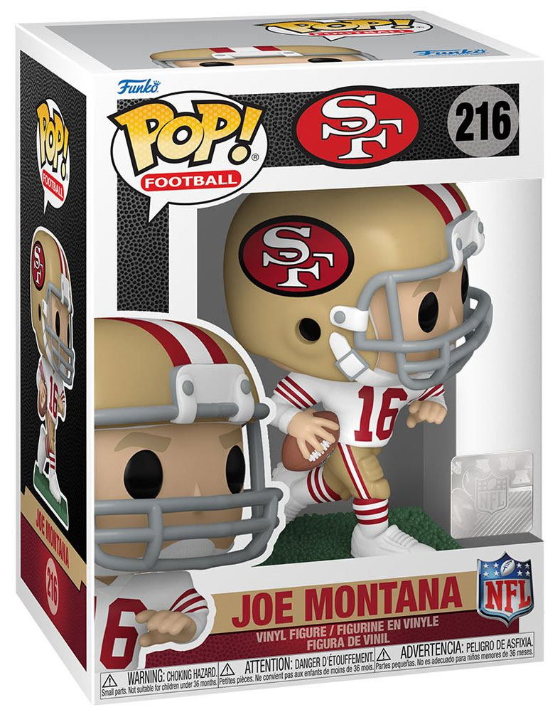 Figurine Pop NFL #216 pas cher : Joe Montana