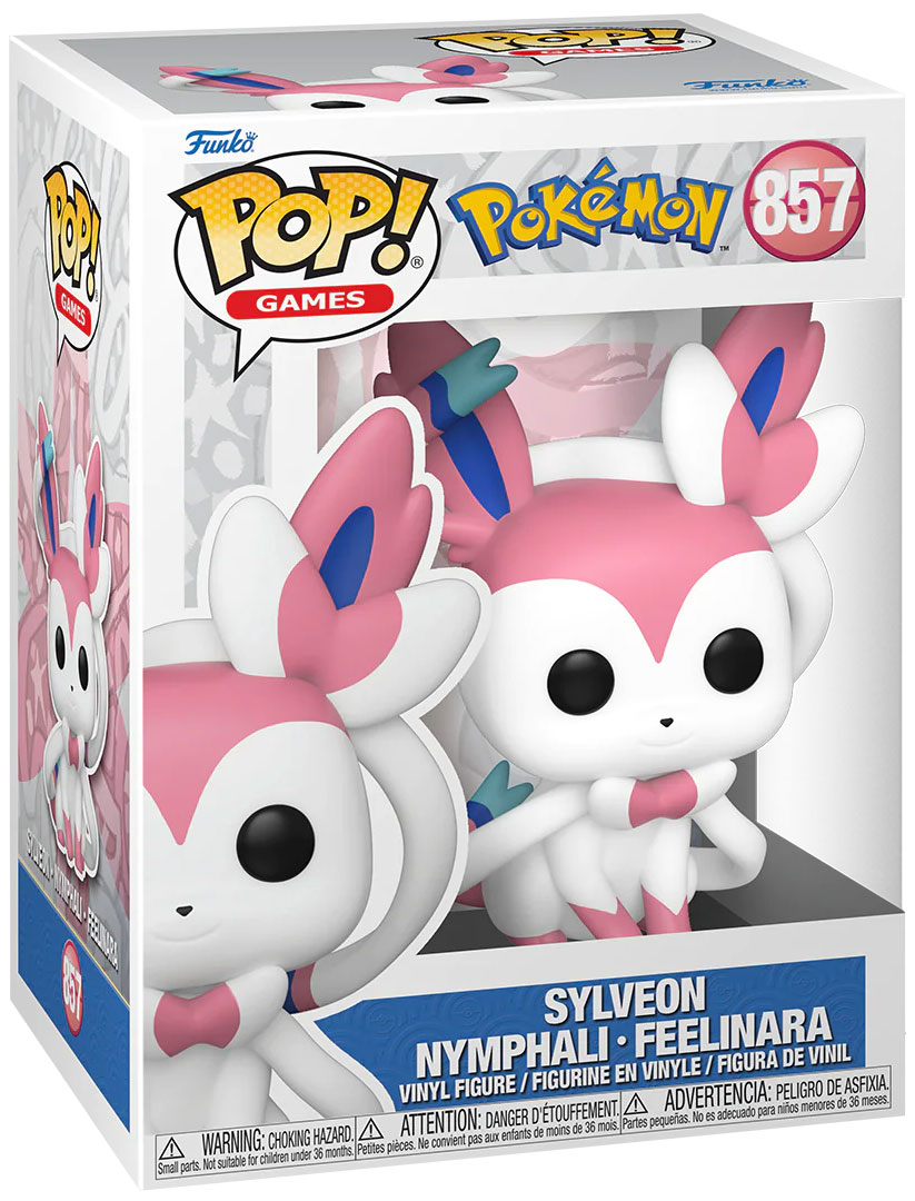 Figurine Pop Pokémon #857 pas cher : Sylveon - Nymphali - Feelinara (EMEA)