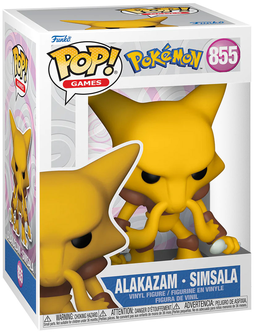 Figurine Pop Pokémon #855 pas cher : Alakazam - Simsala (EMEA)
