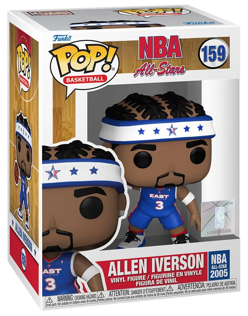 Figurine Pop NBA #159 pas cher : Allen Iverson