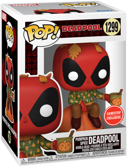 Figurine Pop Deadpool [Marvel] #1299 pas cher : Deadpool Citrouille