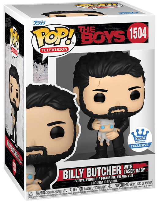Figurine Pop The Boys #1504 pas cher : Billy Butcher avec Bébé Laser ...