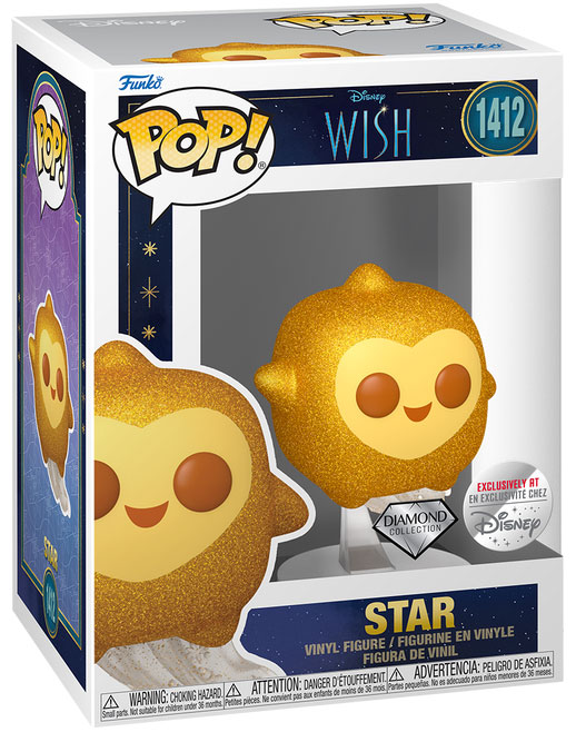 Figurine Pop Wish, Asha et la bonne étoile [Disney] #1412 pas cher ...
