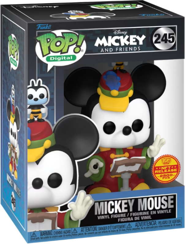 Figurine Pop Mickey Mouse [Disney] #245 pas cher : Mickey Mouse ...