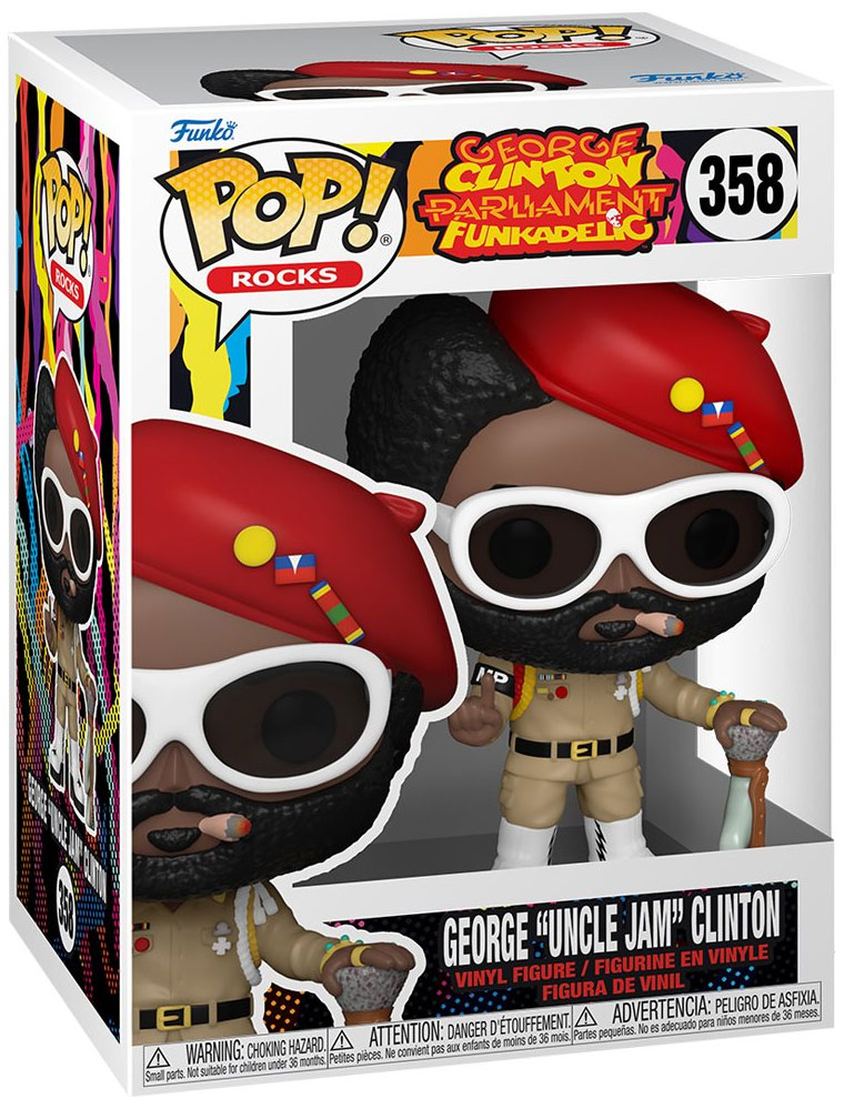 Figurine Pop George Clinton Parliament Funkadelic #358 pas cher ...