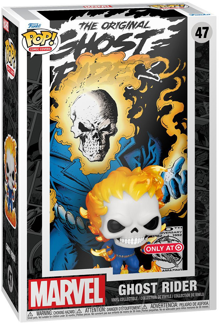 Figurine Pop Marvel Comics #47 pas cher : Ghost Rider - Comic Cover