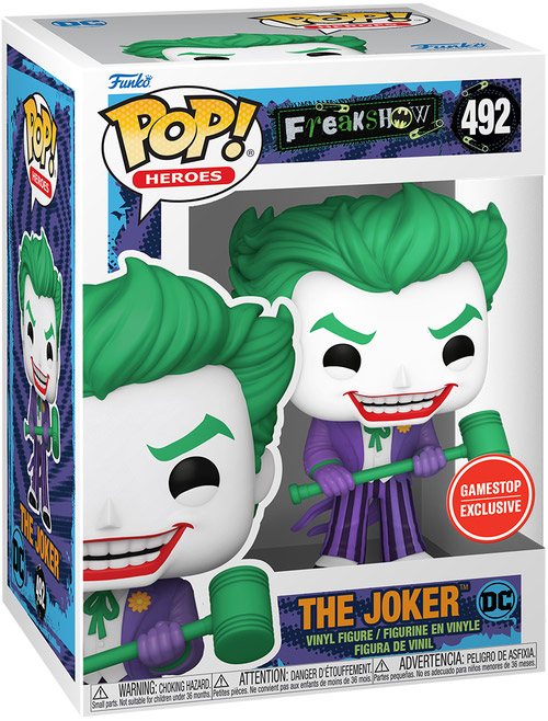 Figurine Pop Freak Show [DC] #492 pas cher : Le Joker