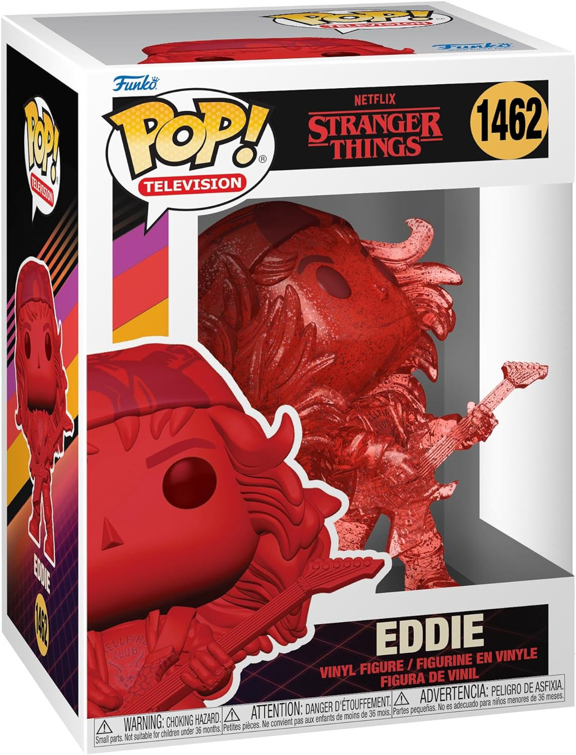 Figurine Pop Stranger Things #1462 pas cher : Eddie (Rouge)